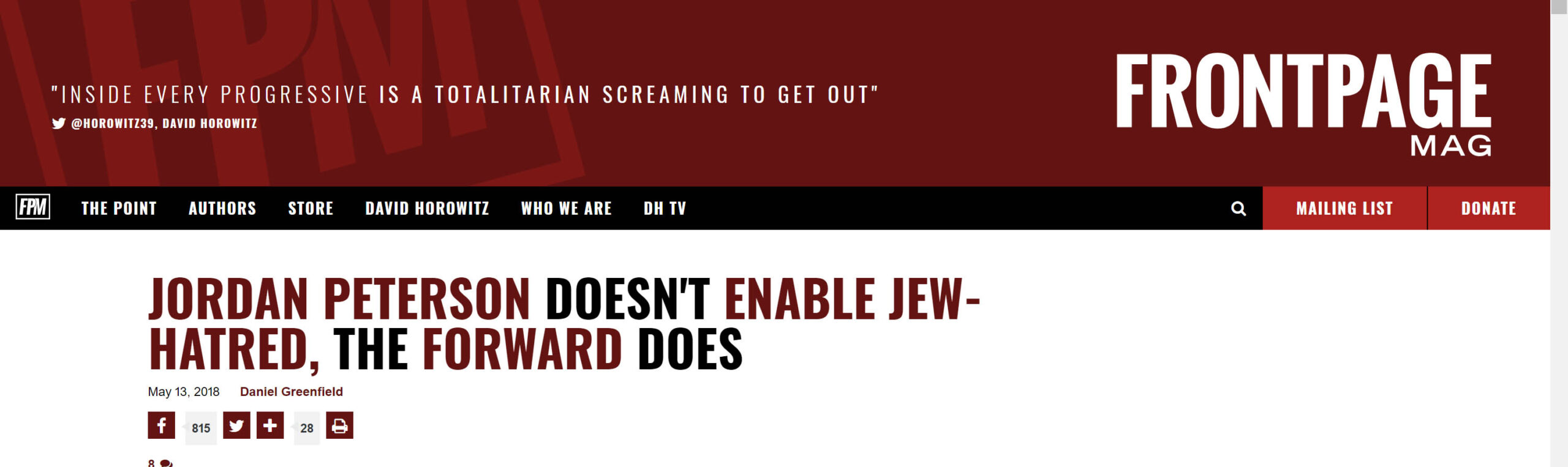 frontpage – Jordan Peterson